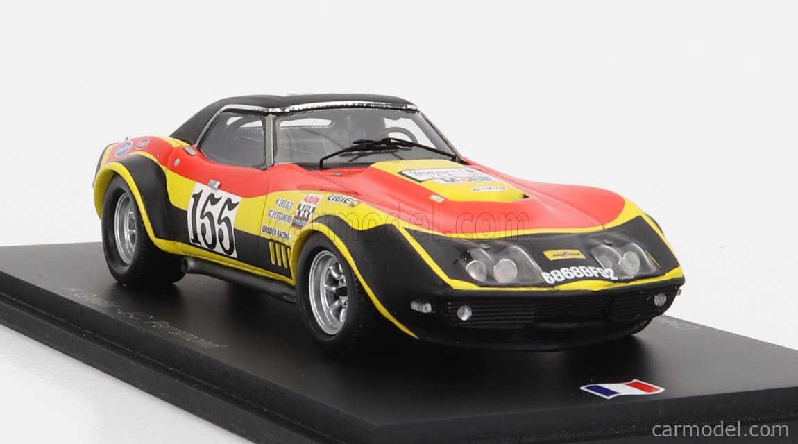 SPARK-MODEL SF283 Scale 1/43 | CHEVROLET CORVETTE C3 N 155 TOUR DE ...