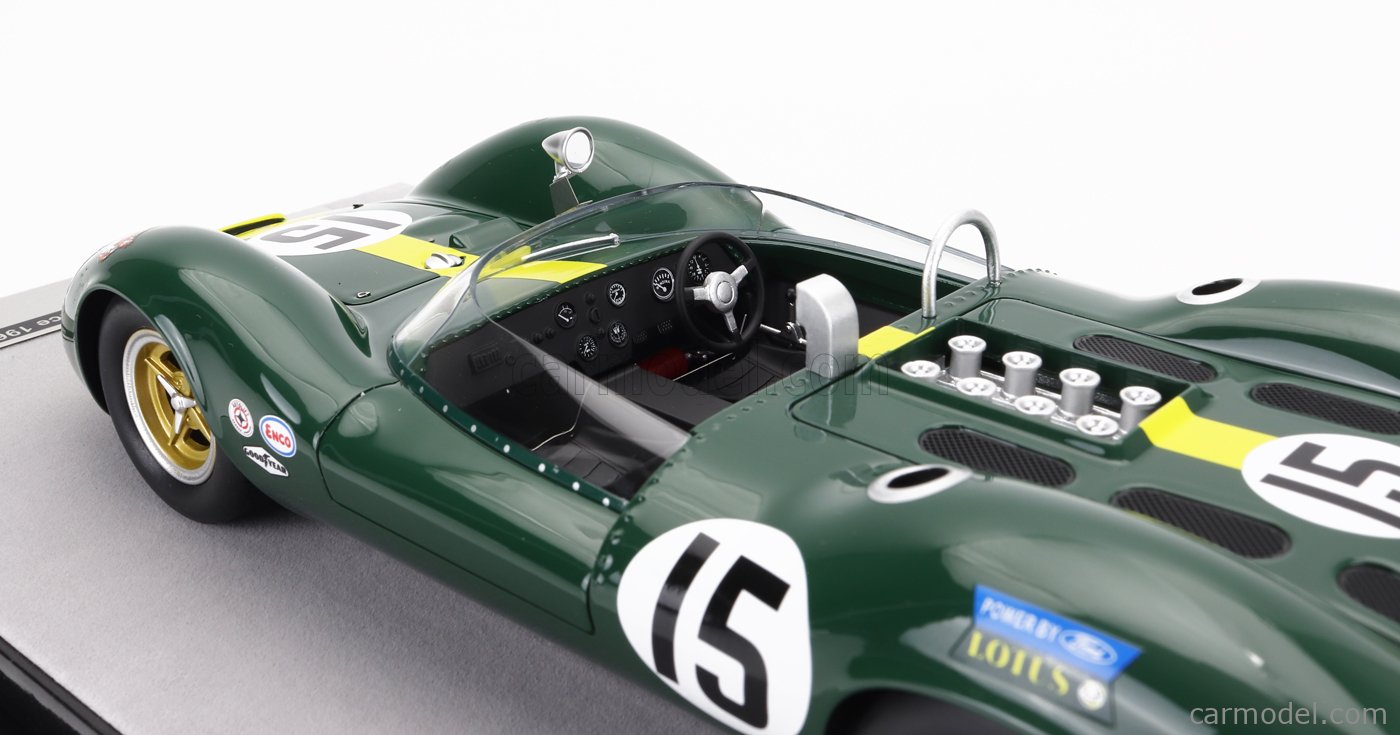 TECNOMODEL TM18-166B Escala 1/18 | LOTUS TYPE 30 N 15 RIVERSIDE RACE ...