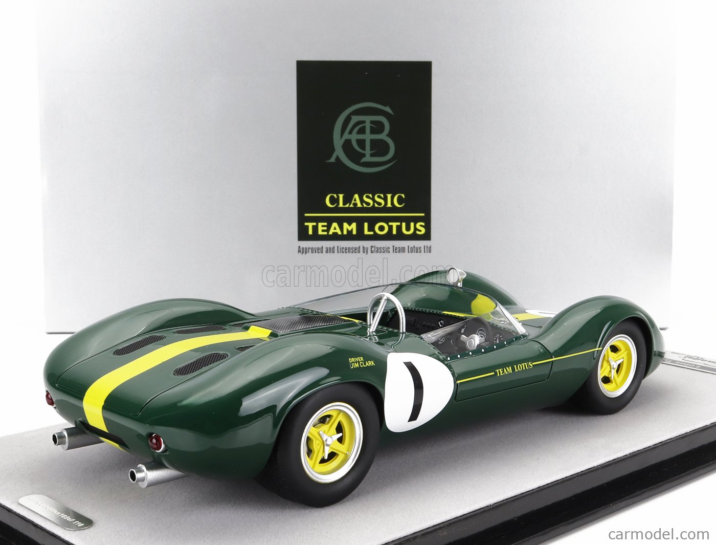 TECNOMODEL TM18-166A Scale 1/18 | LOTUS TYPE 30 N 1 GOODWOOD 1964 JIM ...