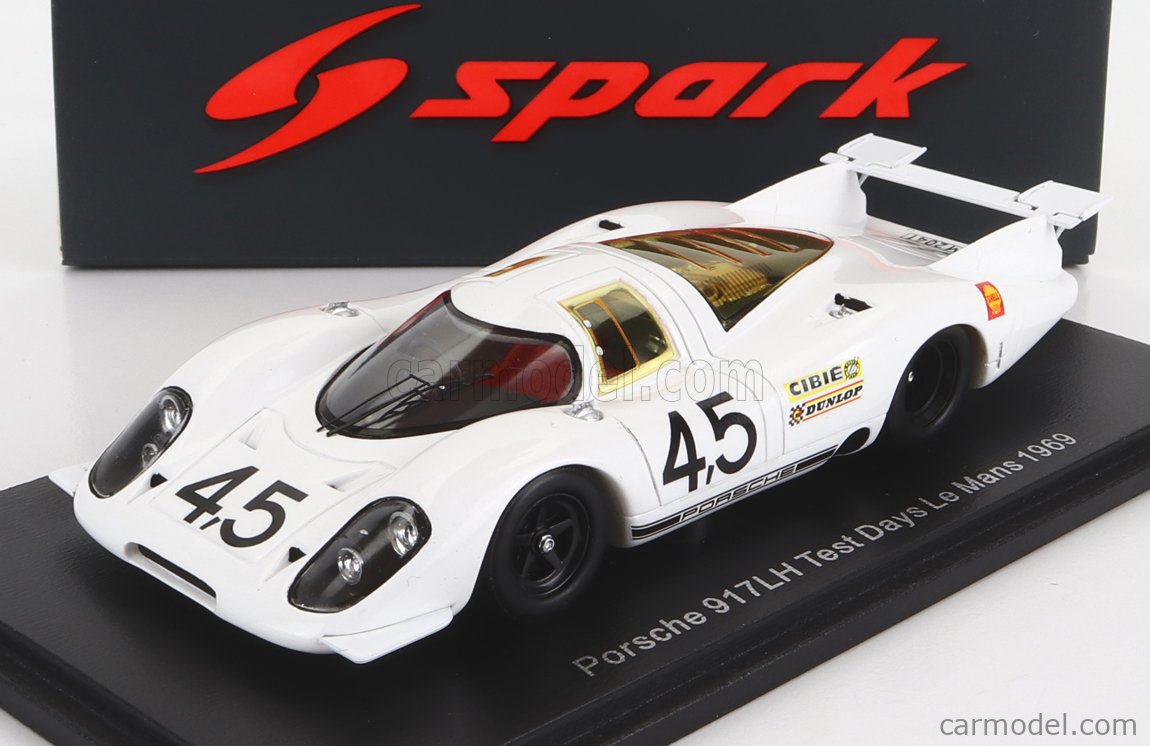 SPARK-MODEL S9249 Scale 1/43 | PORSCHE 917LH 4.5L N 45 TEST 24h LE MANS ...