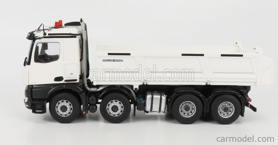 NZG LM10660040 Scale 1/50 | MERCEDES BENZ AROCS 4151 8x4 MEILLER KIPPER ...