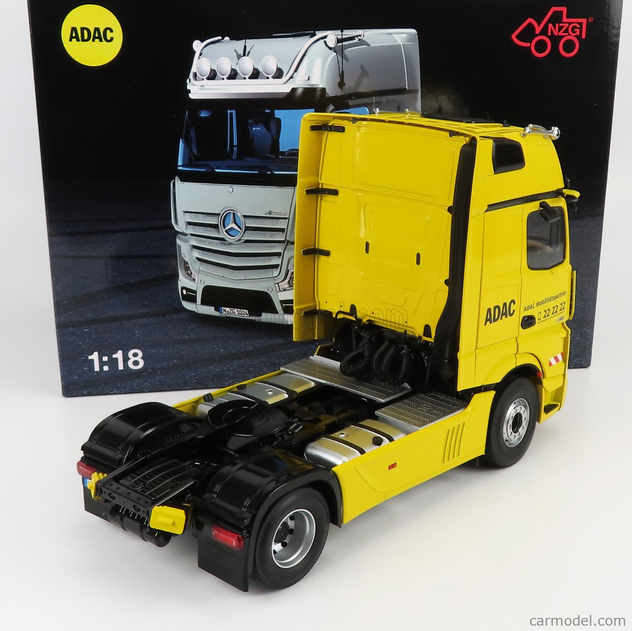 NZG LM10250002 Escala 1/18 | MERCEDES BENZ ACTROS 2 1863 GIGASPACE 4x2 ...
