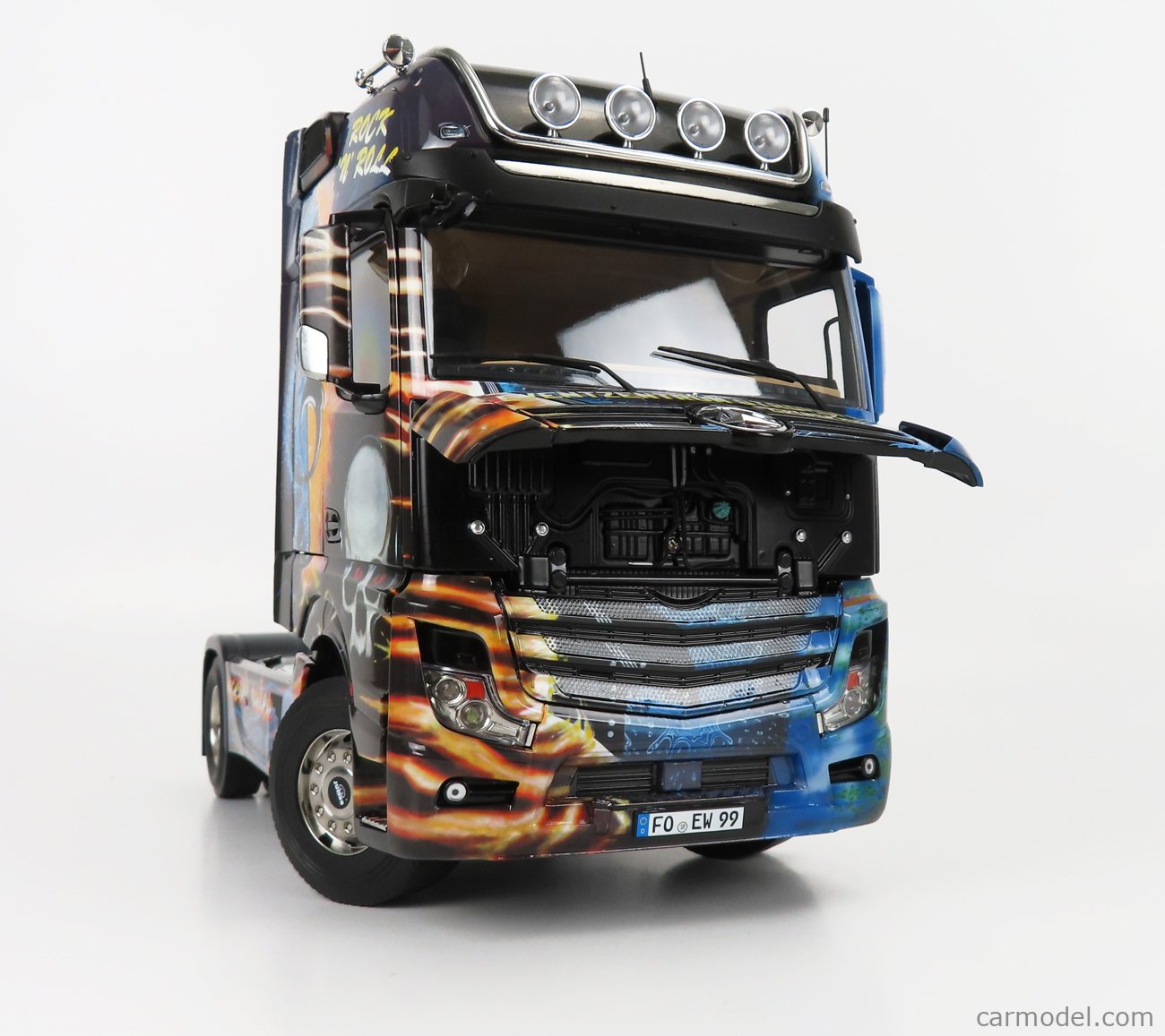 NZG SL10240001 Scale 1/18 | MERCEDES BENZ ACTROS 2 1851 GIGASPACE 4x2 ...