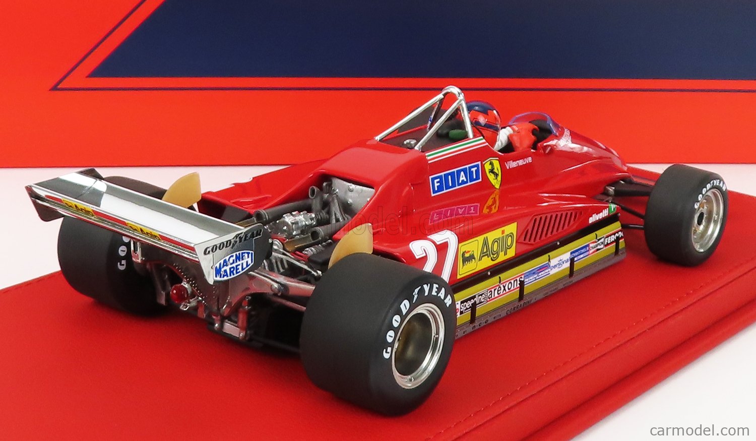 GP-REPLICAS GPGV07 Scale 1/18 | FERRARI F1 126C2 N 27 BELGIUM ZOLDER GP ...