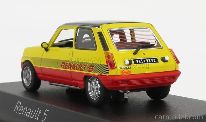 NOREV 510536 Scale 1/43 | RENAULT R5 TS MONTECARLO 1978 YELLOW RED
