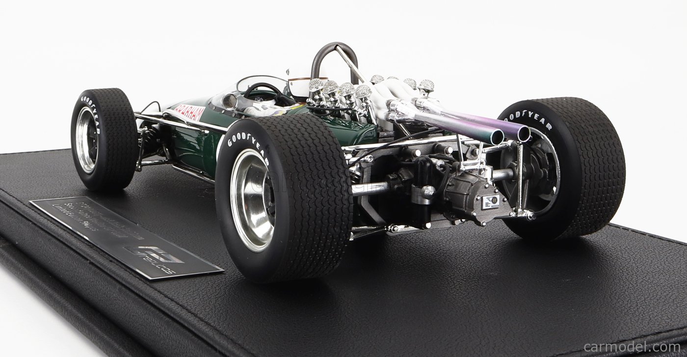 GP-REPLICAS GP122AWD Escala 1/18 | BRABHAM F1 BT24 REPCO N 1 2nd MEXICO GP (with pilot figure ...