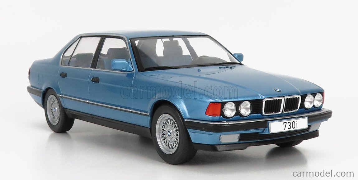 MCG MCG18160 Scale 1/18 | BMW 7-SERIES 730i (E32) 1986 LIGHT BLUE MET