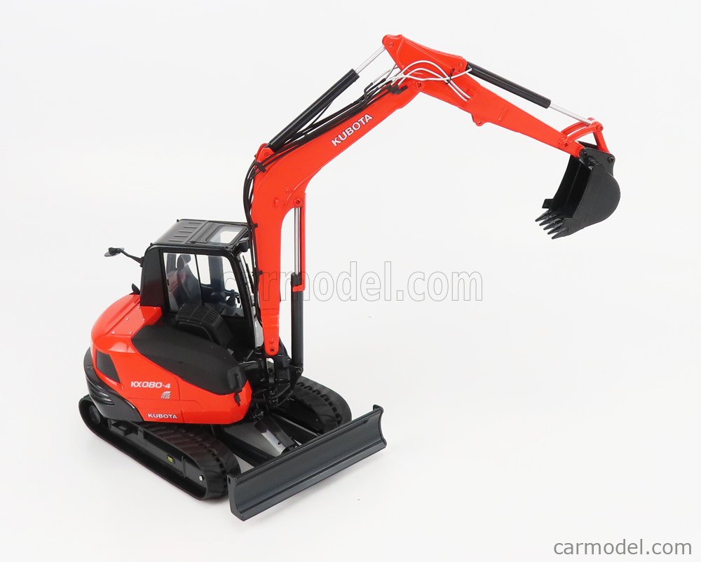 UNIVERSAL HOBBIES UH8102 Echelle 1/24 | KUBOTA KX080-4 ESCAVATORE ...