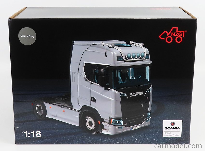 NZG LX10190055-1019/55 Scale 1/18 | SCANIA S730 V8 TRACTOR TRUCK 2-ASSI ...