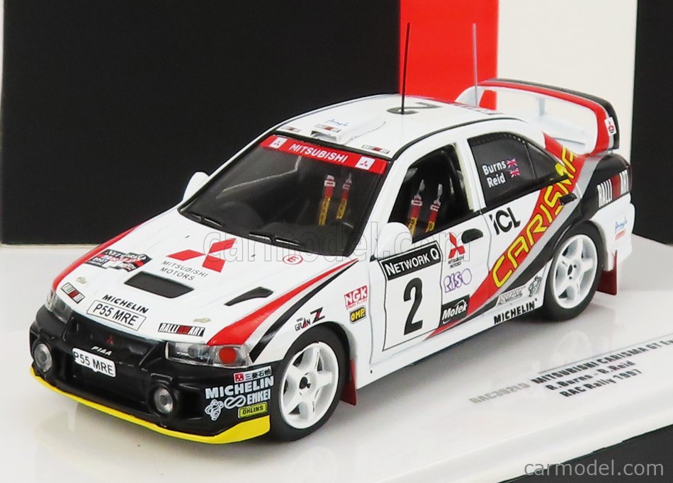IXO-MODELS RAC392LQ Masstab: 1/43 | MITSUBISHI CARISMA GT EVO VI N 2 ...