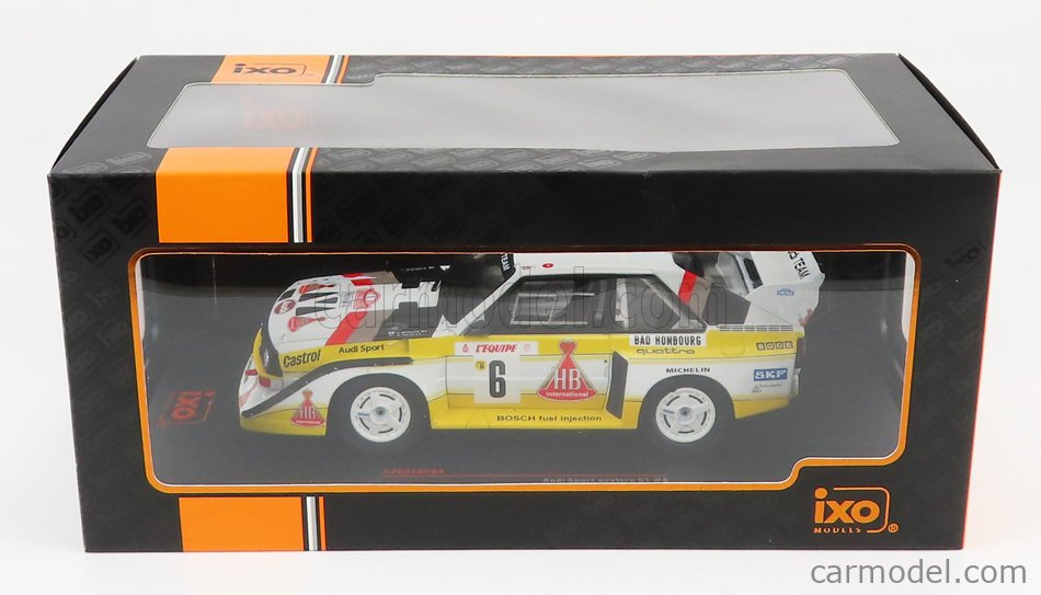 IXO-MODELS 24RAL020A Scale 1/24 | AUDI SPORT QUATTRO S1 N 6 RALLY ...