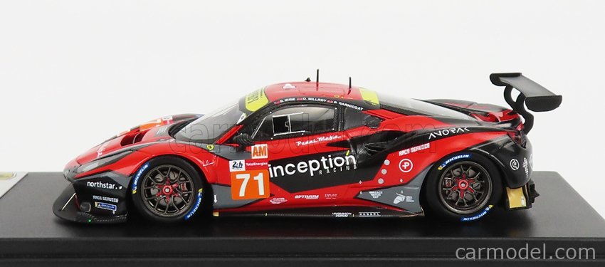 LOOKSMART LSLM129 Escala 1/43 | FERRARI 488 GTE EVO 3.9L TURBO V8 TEAM ...