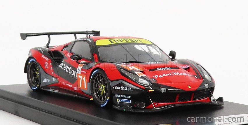 LOOKSMART LSLM129 Scale 1/43 | FERRARI 488 GTE EVO 3.9L TURBO V8 TEAM ...