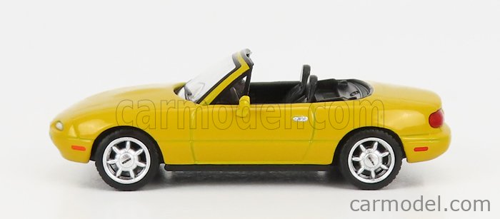 MINI-GT MGT00392-L Scale 1/64 | MAZDA MIATA MX-5 SPIDER OPEN 1991 YELLOW