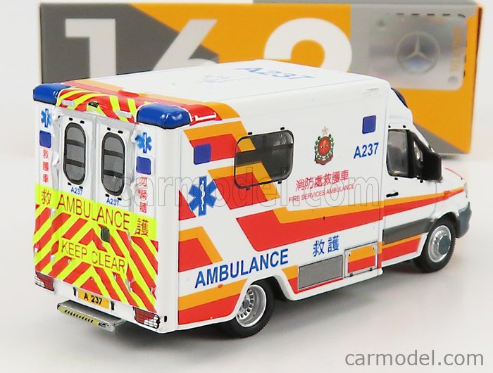 TINY TOYS ATC65079 Scale 1/76 | MERCEDES BENZ SPRINTER VAN AMBULANCE ...