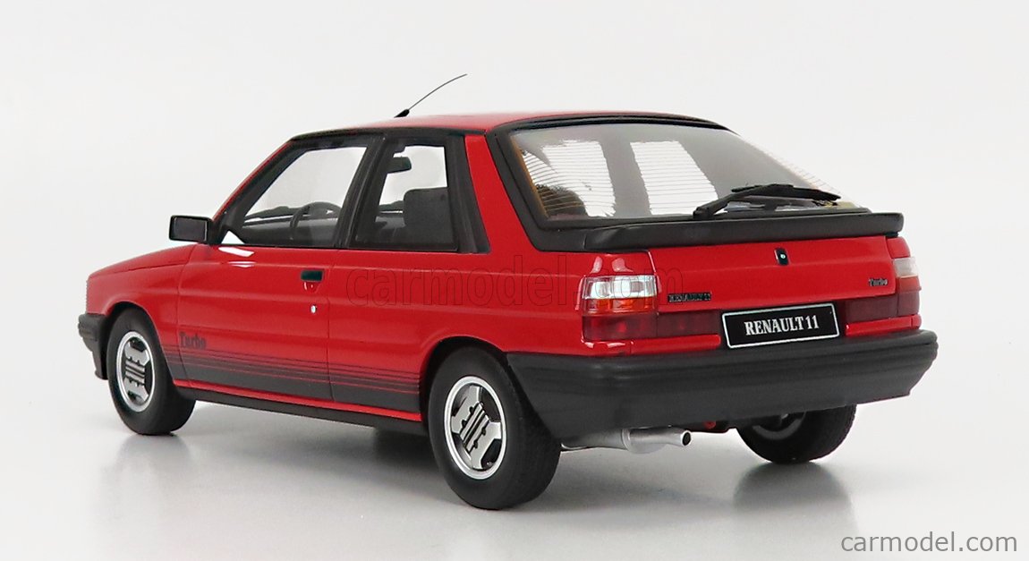 OTTO-MOBILE OT963 Scale 1/18 | RENAULT R11 TURBO 1985 RED 705