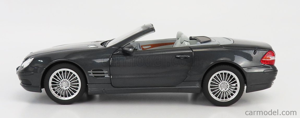 NOREV B66040687 Scale 1/18 | MERCEDES BENZ SL-CLASS SL500 (R230) CABRIOLET 2003 BLACK