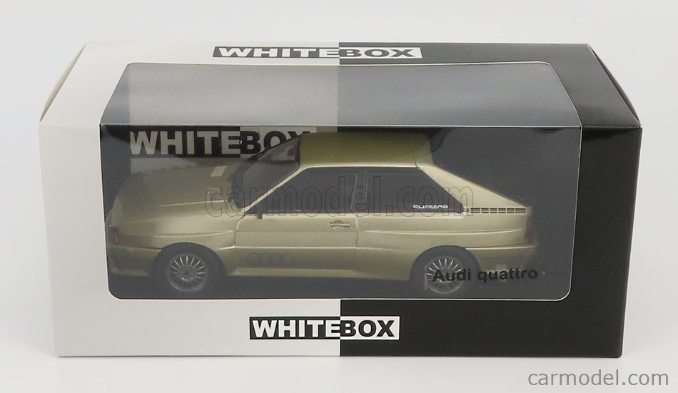 WHITEBOX WB124126 Scale 1/24 | AUDI QUATTRO 1986 GOLD MET