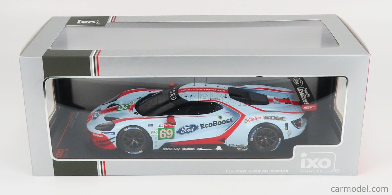 IXO-MODELS FGT18103 Scale 1/18 | FORD USA GT FORD ECOBOOST 3.5L TURBO ...