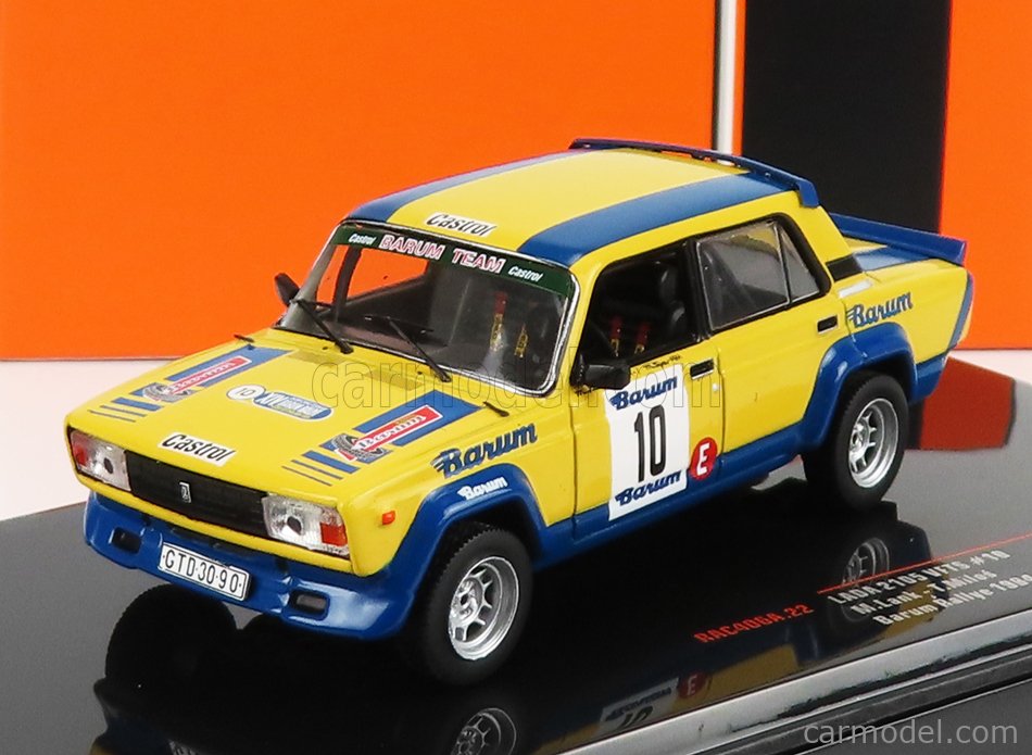 IXO-MODELS RAC406A.22 Масштаб 1/43 | LADA 2105 VFTS N 10 RALLY BARUM ...