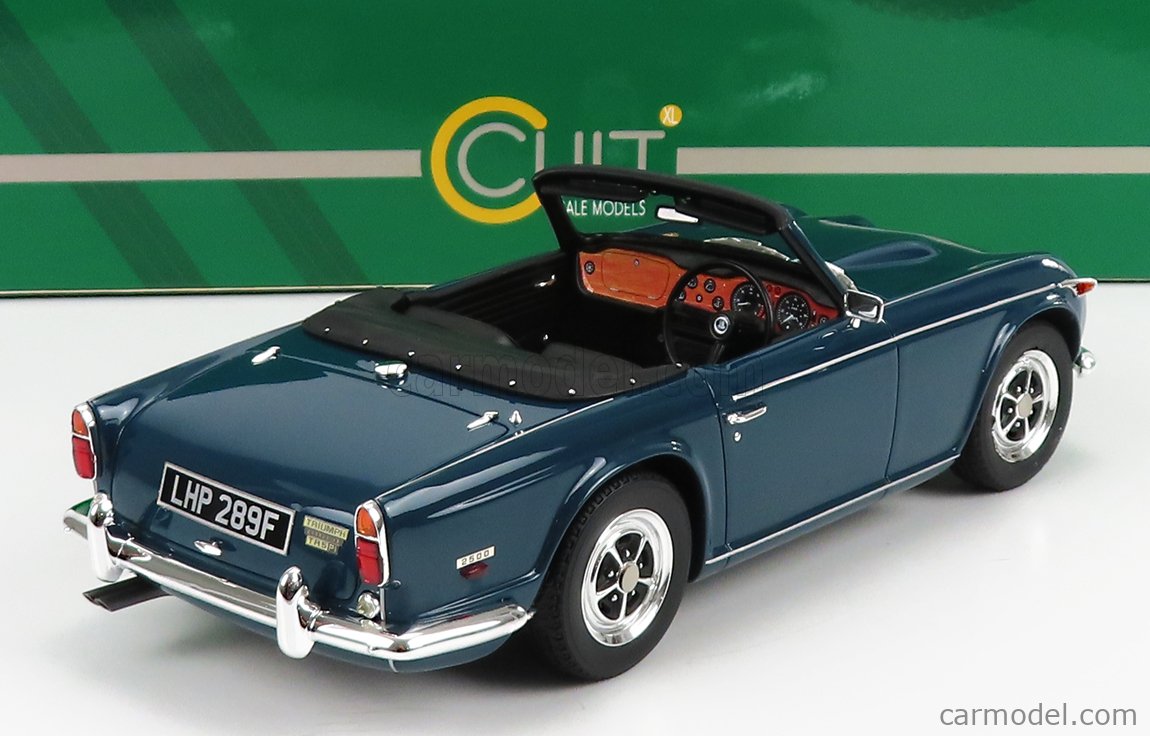 CULT-SCALE MODELS CML069-2 Scale 1/18 | TRIUMPH TR5 SPIDER 1967 BLUE