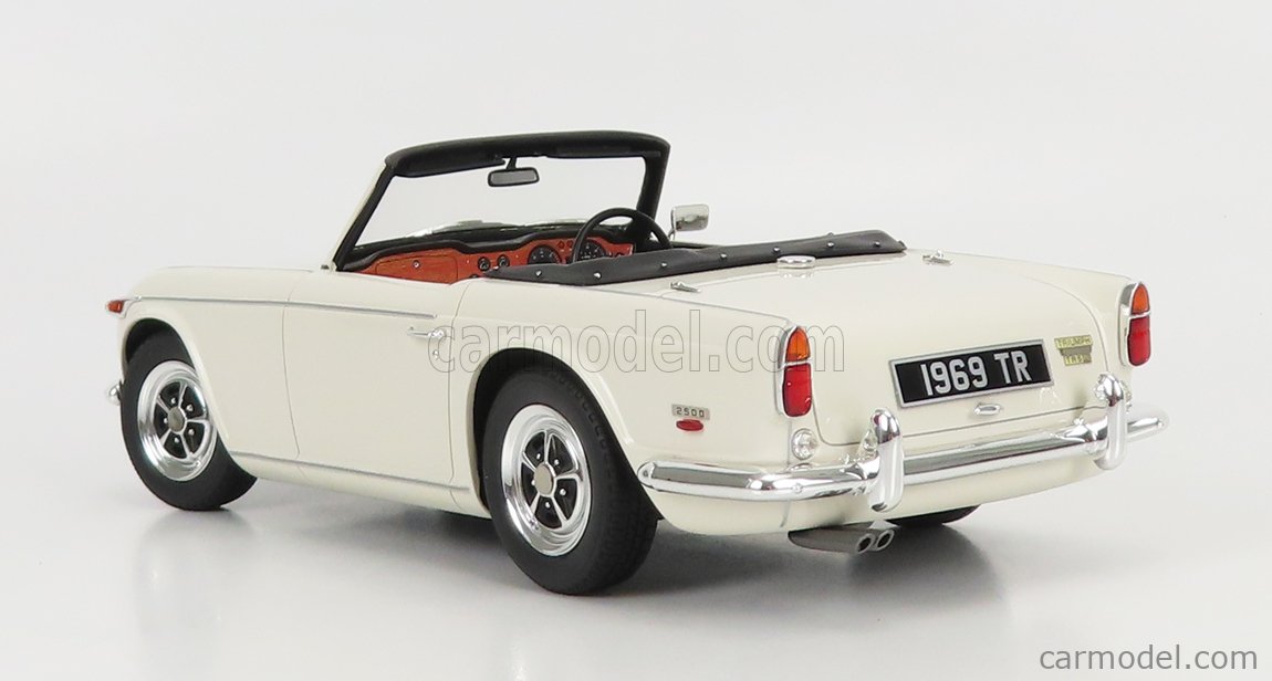 CULT-SCALE MODELS CML069-4 Masstab: 1/18 | TRIUMPH TR5 SPIDER 1967 WHITE