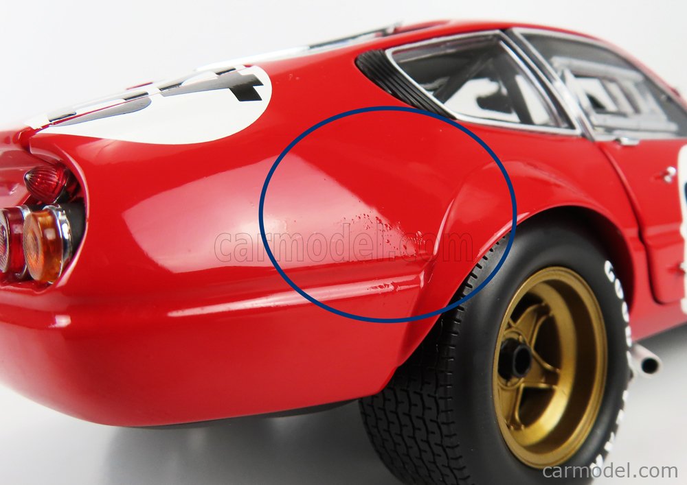 KYOSHO 08163A Scale 1/18 | FERRARI 365 GTB/4 TEAM FERRARI MODENA SPORTS CARS N 64 24h DAYTONA ...