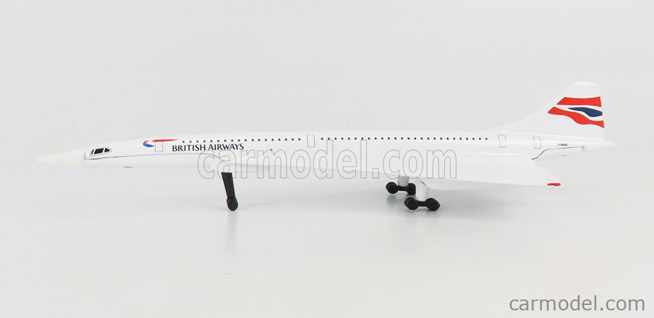 CORGI GS84008 Scale 1/330 | AEROSPATIALE CONCORDE AIRPLANE 1969 WHITE