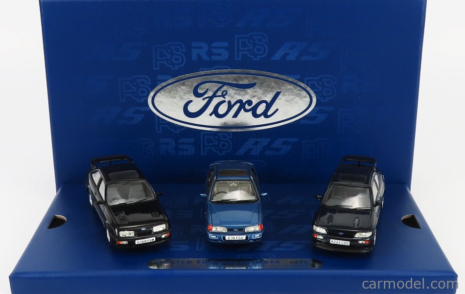 CORGI CW00001 Scale 1/43 | FORD ENGLAND COFFRET BOX SET 3X FORD RS ...