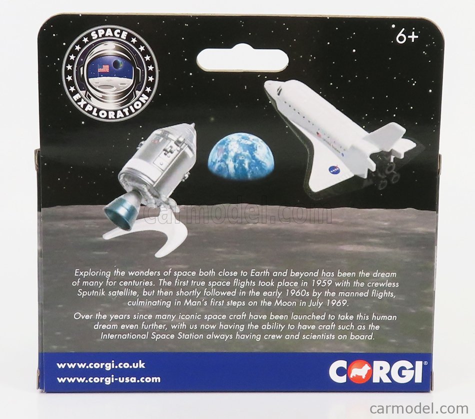 CORGI CS91307 Scale 1/72 | SHUTTLE SPACE EXPLORATION APOLLO COMMAND ...
