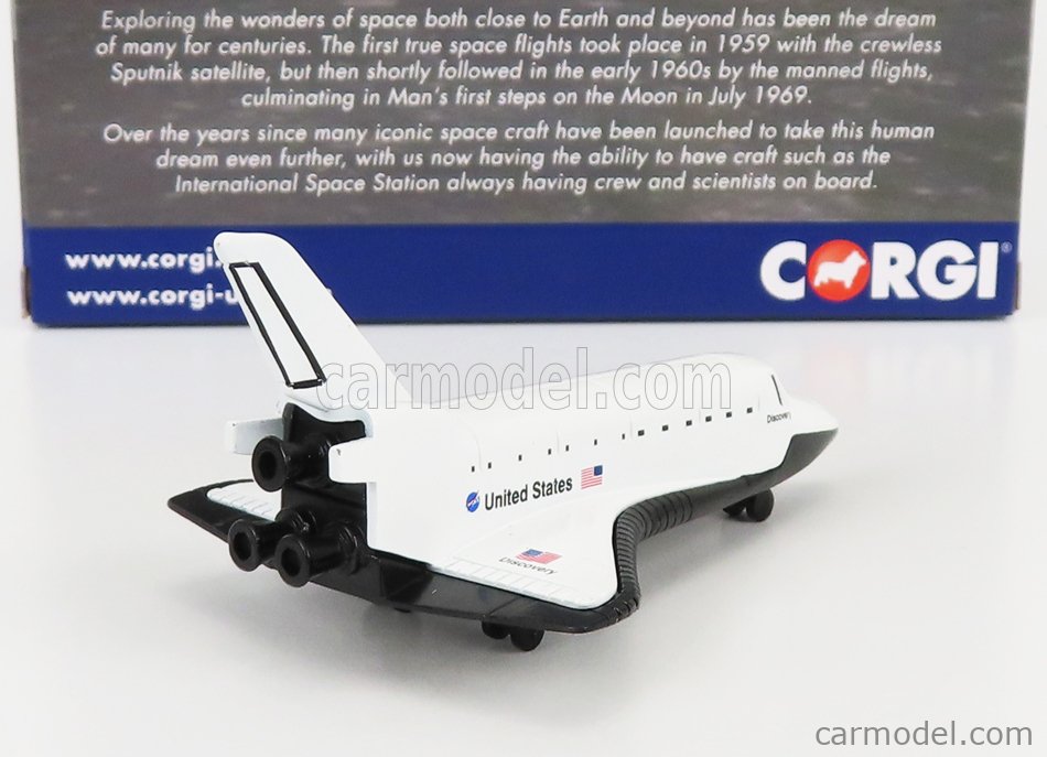 CORGI CS91306 Scale 1/72 | AIRPLANE SPACE SHUTTLE DISCOVERY NASA WHITE