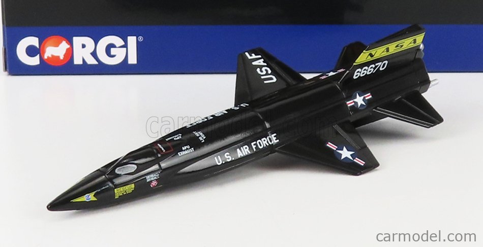 CORGI CS91305 Scale 1/72 | AIRPLANE NORTH AMERICAN X-15 1968 BLACK