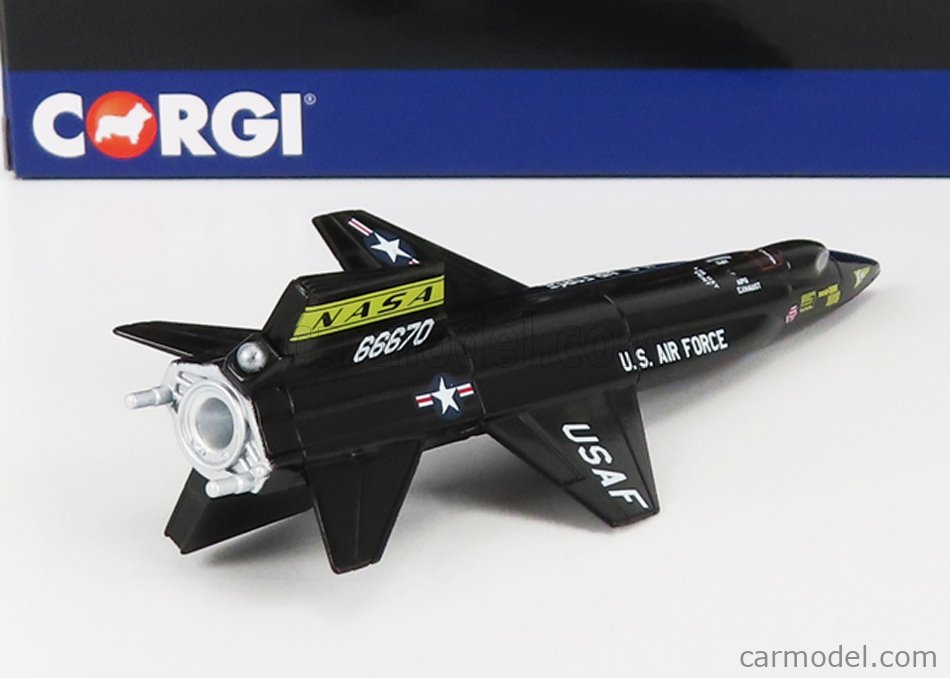 CORGI CS91305 Scale 1/72 | AIRPLANE NORTH AMERICAN X-15 1968 BLACK