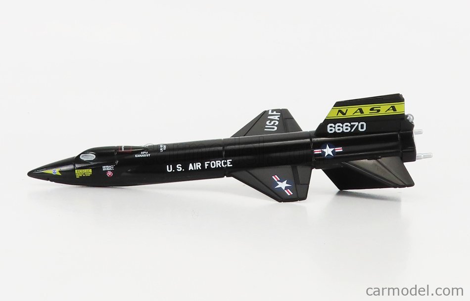 CORGI CS91305 Scale 1/72 | AIRPLANE NORTH AMERICAN X-15 1968 BLACK
