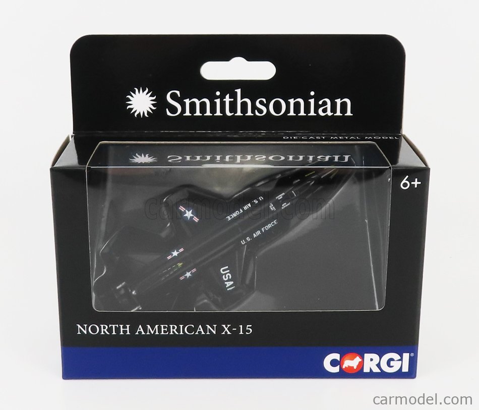 CORGI CS91305 Scale 1/72 | AIRPLANE NORTH AMERICAN X-15 1968 BLACK