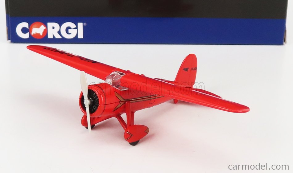 CORGI CS91303 Scale 1/72 | AIRPLANE AMELIA EARHART'S VEGA 5B 1927 RED