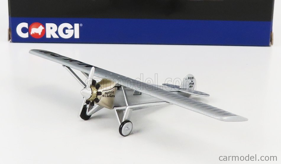 CORGI CS91302 Scale 1/72 | AIRPLANE RYAN NYP SPIRIT OF ST.LOUIS 1927 SILVER