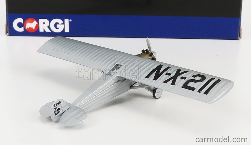 CORGI CS91302 Scale 1/72 | AIRPLANE RYAN NYP SPIRIT OF ST.LOUIS 1927 SILVER