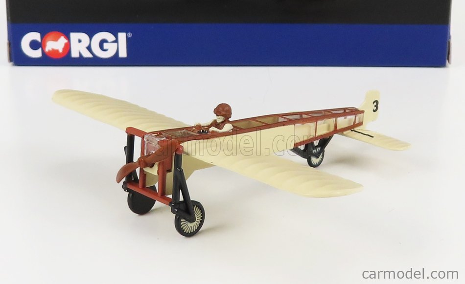CORGI CS91301 Scale 1/72 | AIRPLANE BLARIOT XI 1872 CREAM BROWN