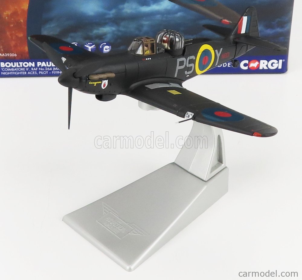 CORGI AA39306 Scale 1/72 | BOULTON PAUL DEFIANT MKI N1B01/PS-Y AIRPLANE ...