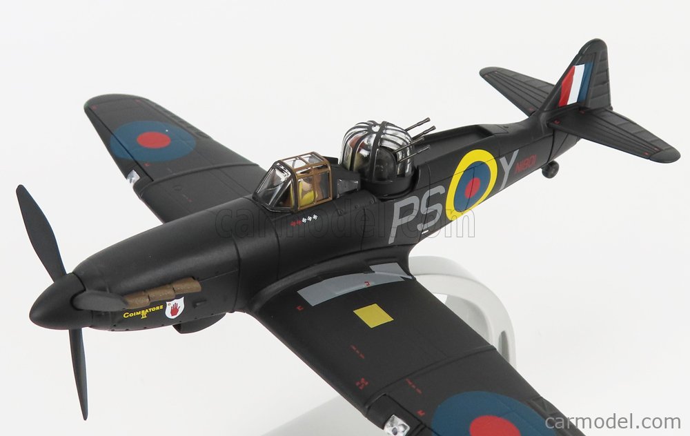CORGI AA39306 Scale 1/72 | BOULTON PAUL DEFIANT MKI N1B01/PS-Y AIRPLANE ...