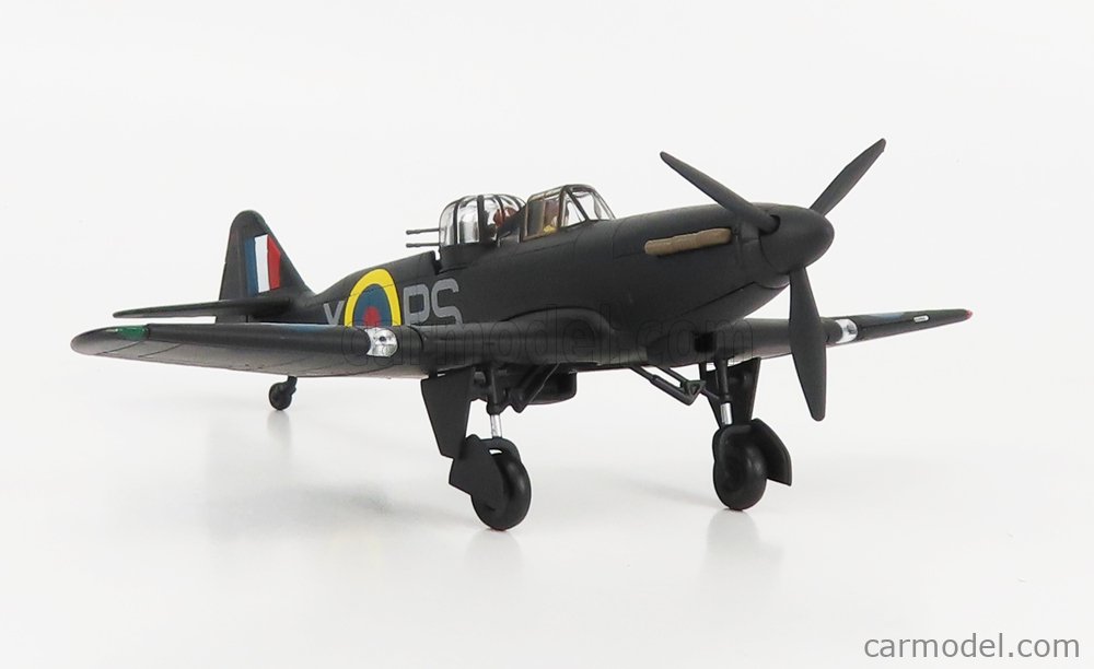 CORGI AA39306 Scale 1/72 | BOULTON PAUL DEFIANT MKI N1B01/PS-Y AIRPLANE ...