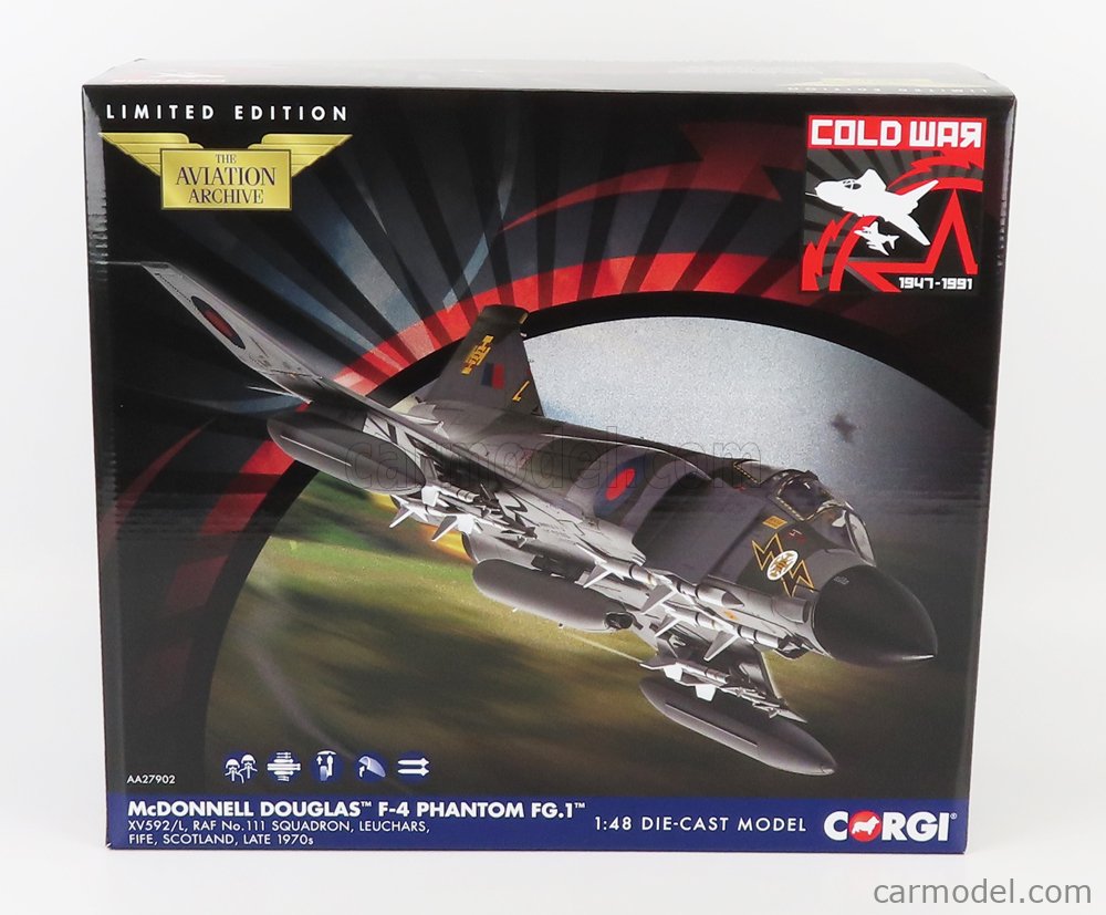 CORGI AA27902 Scale 1/48 | McDONNEL DOUGLAS F-4 FG.1 PHANTOM AIRPLANE ...
