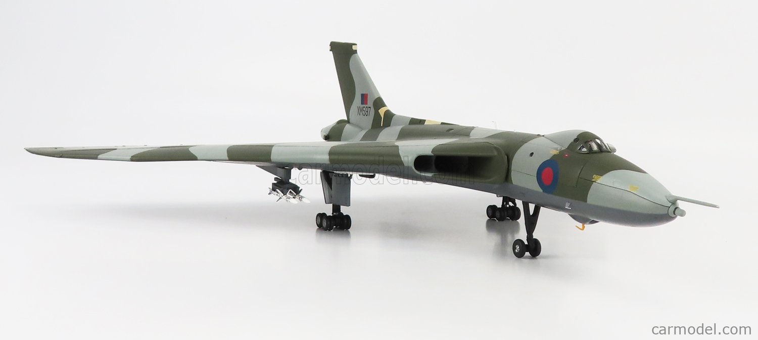 CORGI AA27206 Scale 1/72 | AVRO B2 XM597 VULCAN AIRPLANE BLACK BUCK 6 ...