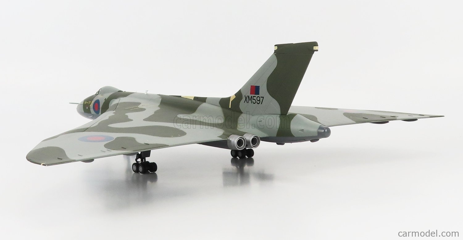 CORGI AA27206 Масштаб 1/72 | AVRO B2 XM597 VULCAN AIRPLANE BLACK BUCK 6 ...