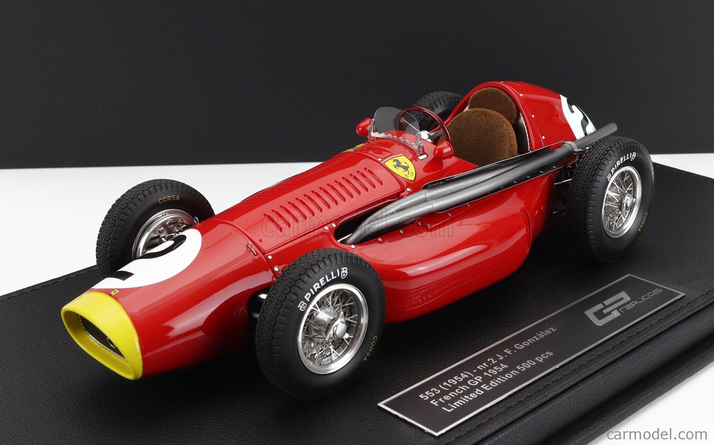 GP-REPLICAS GP161A Scale 1/18 | FERRARI F1 553 SQUALO N 2 FRENCH GP ...