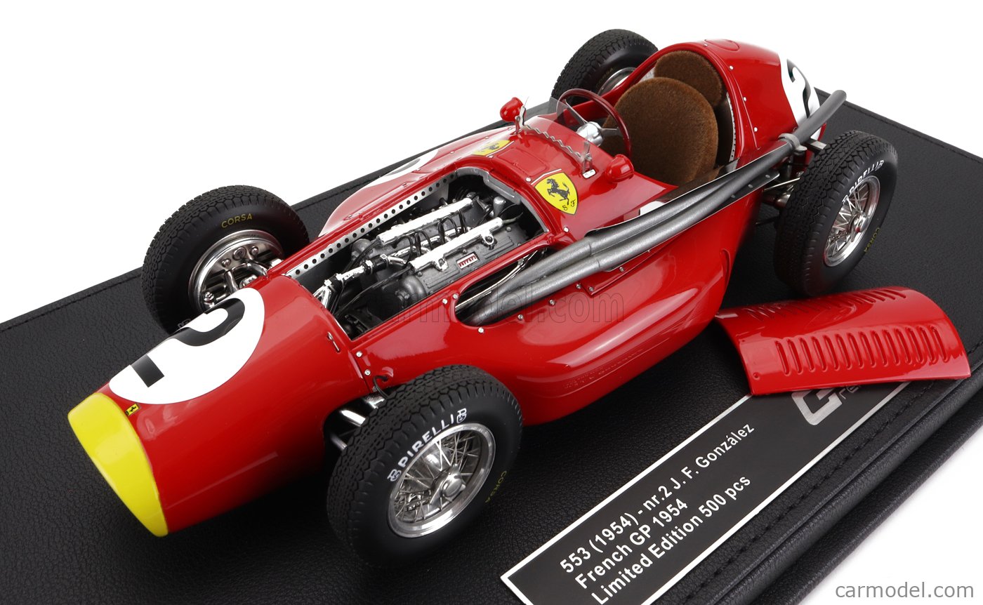 GP-REPLICAS GP161A Scale 1/18 | FERRARI F1 553 SQUALO N 2 FRENCH GP ...