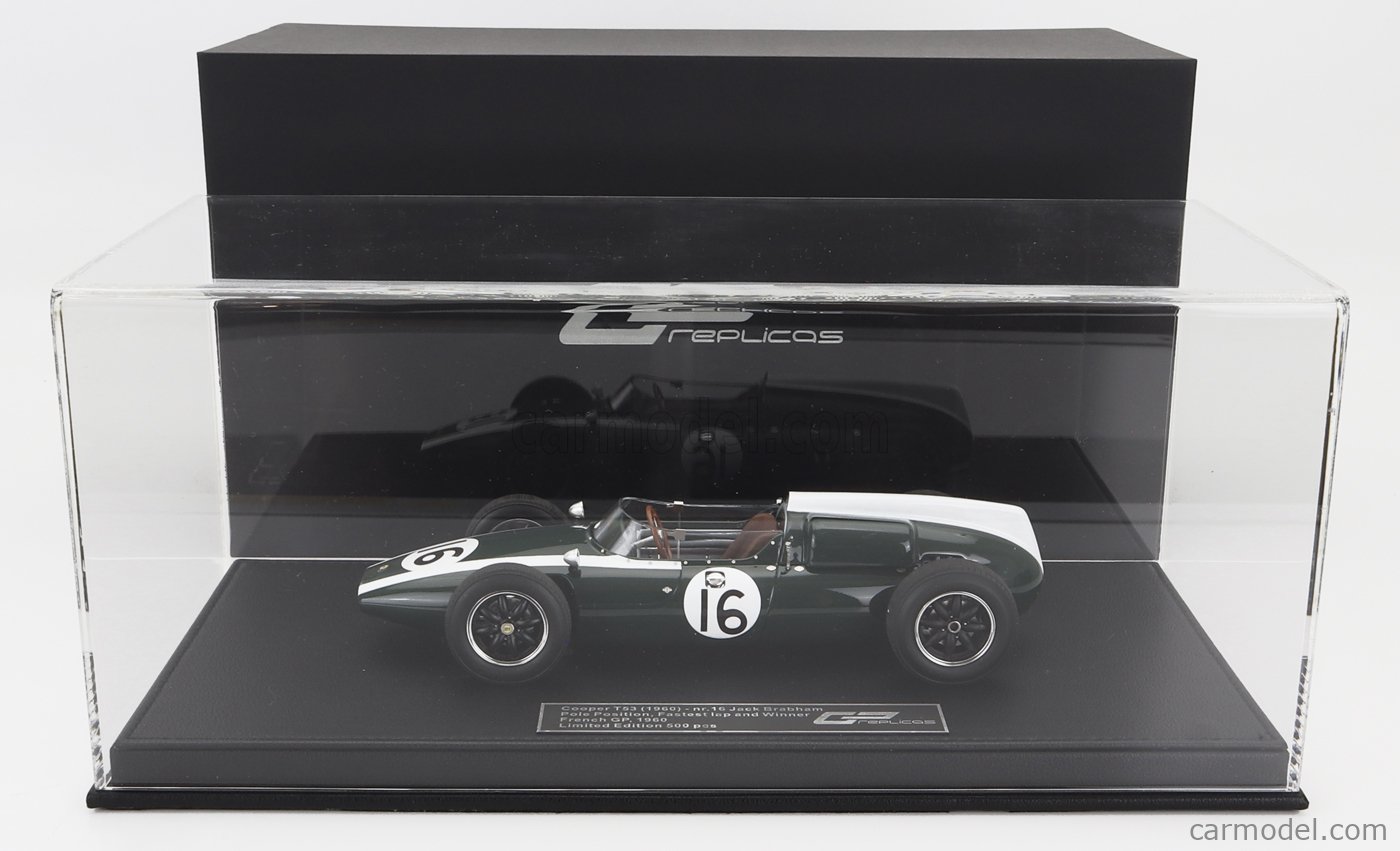 GP-REPLICAS GP160D Masstab: 1/18 | COOPER F1 T53 N 16 POLE POSITION ...