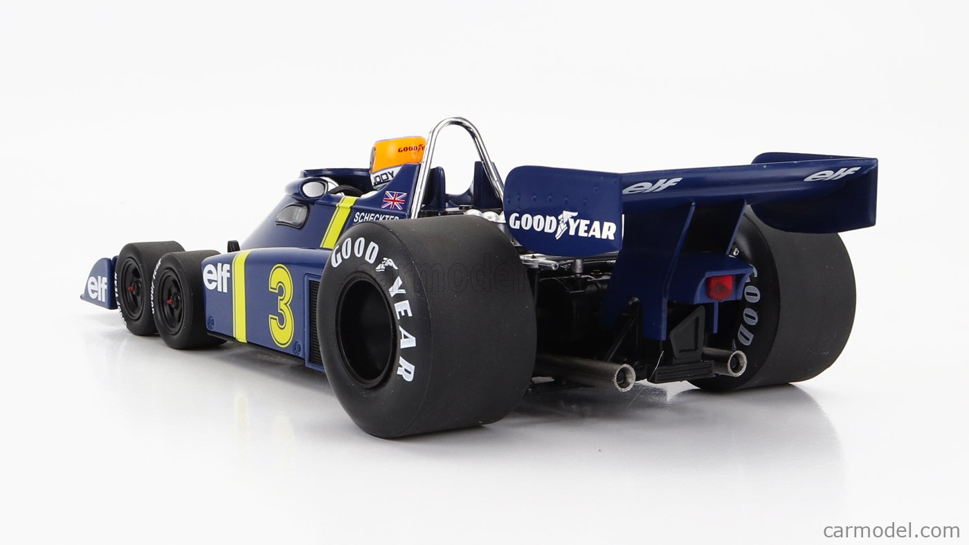 MCG MCG18614F Scale 1/18 | TYRRELL F1 P34 ELF 6 WHEELER N 3 POLE POSITION AND WINNER SWEDEN GP ...
