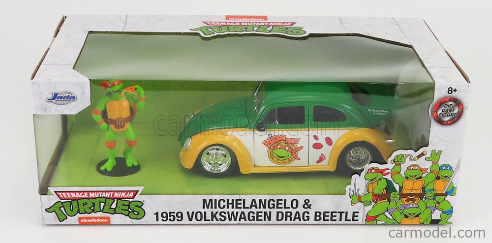 JADA 253285002-33741 Scale 1/24 | VOLKSWAGEN BEETLE 1962 - MICHELANGELO ...